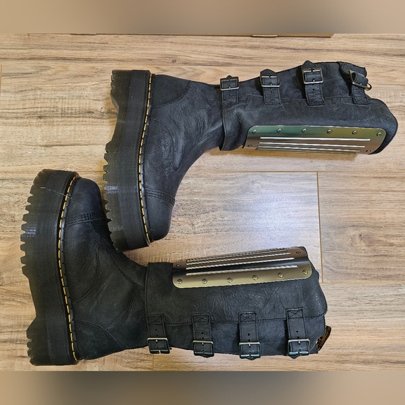 Dr. Martens | Shoes | New Dr Martens Jadon Max Boot Hi Buckle Platforms ...